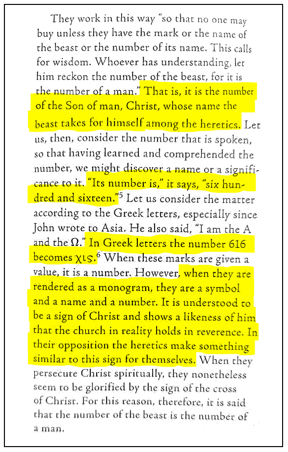 616 – The Alternate ‘Number of the Beast’ of Revelation 13 Identifies ...